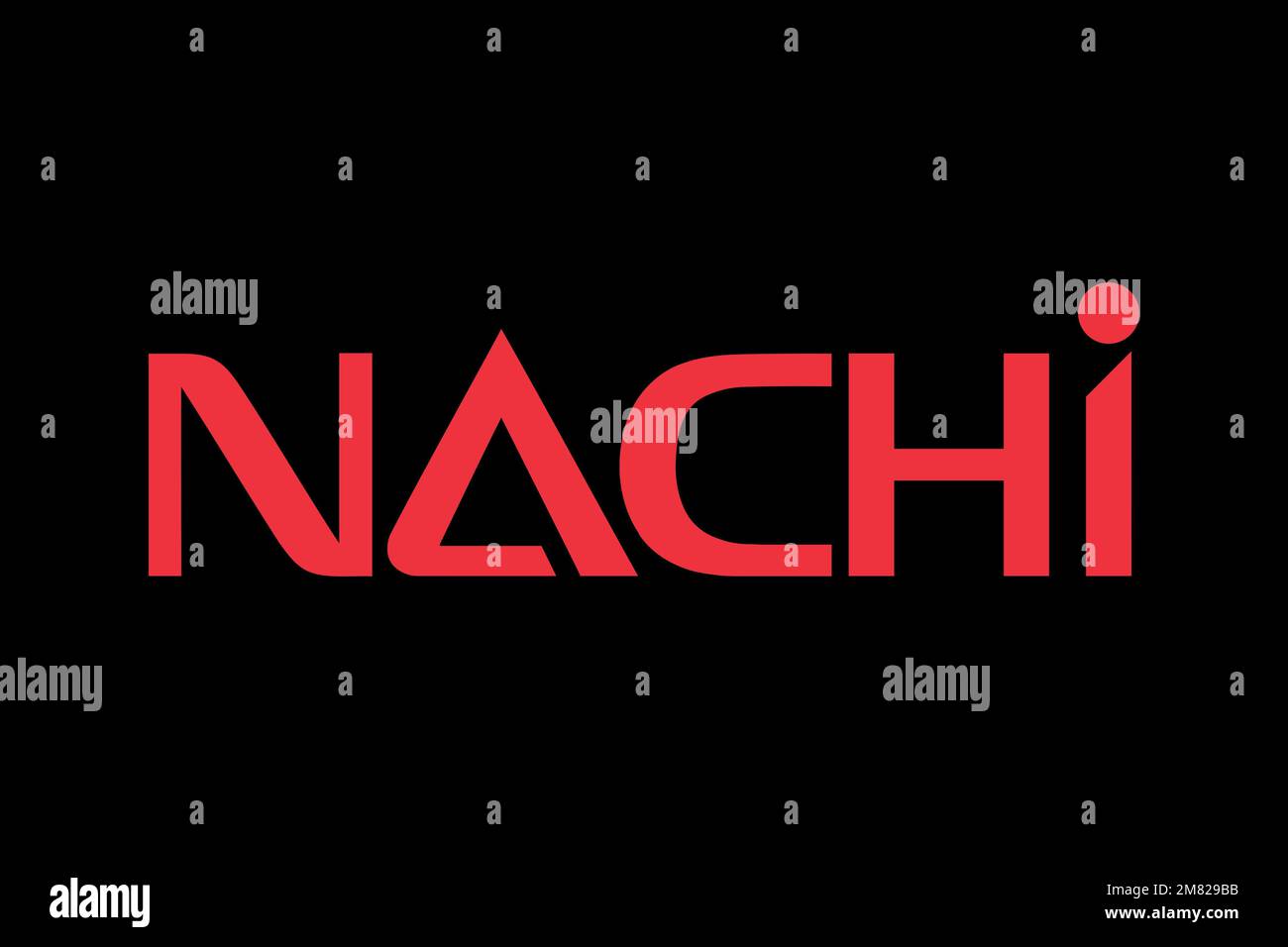 Nachi Fujikoshi, Logo, Black background Stock Photo - Alamy