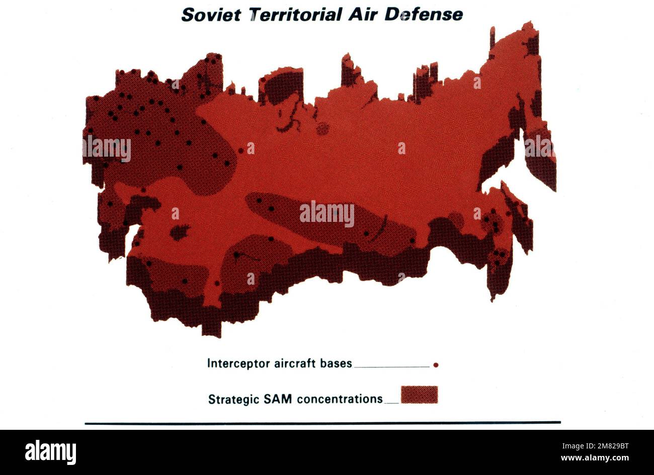 Soviet Territorial Air Defense. Courtesy of Soviet Military Power, 1984 ...