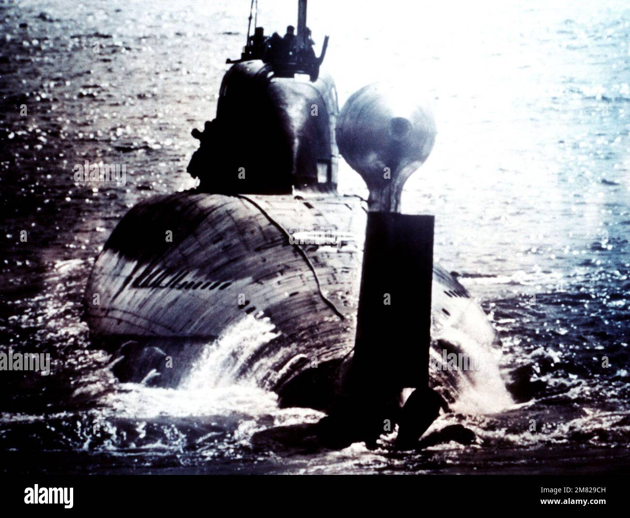 VICTOR III-Class Submarine. Courtesy of Soviet Military Power, 1984 ...