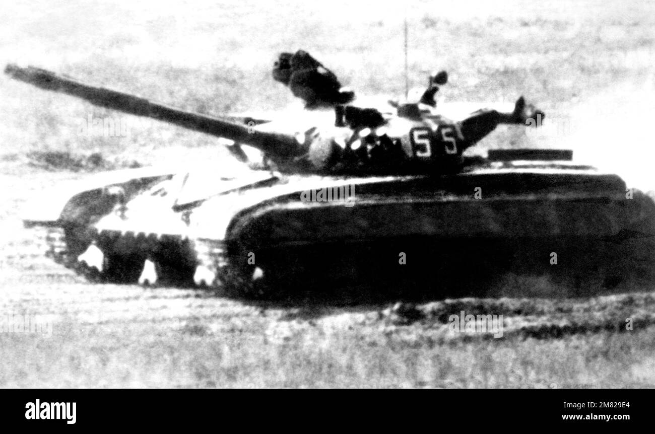 Soviet tank t 64 Black and White Stock Photos & Images - Alamy