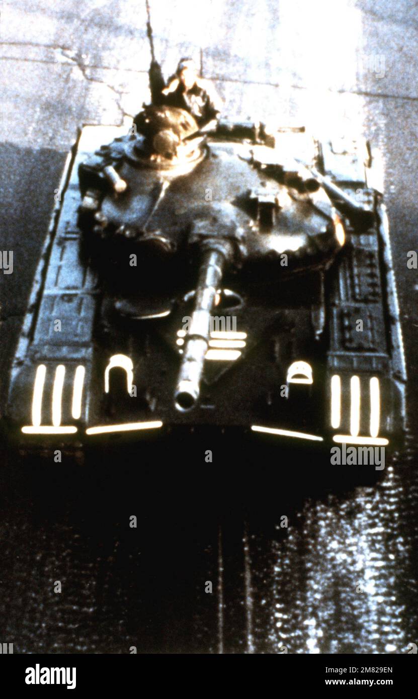 T-80 tank. Courtesy of Soviet Military Power, 1984. PHOTO No. 60, page ...