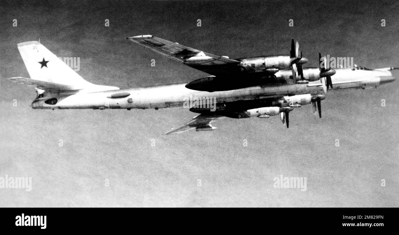 Tu 95 bear bomber Black and White Stock Photos & Images - Alamy