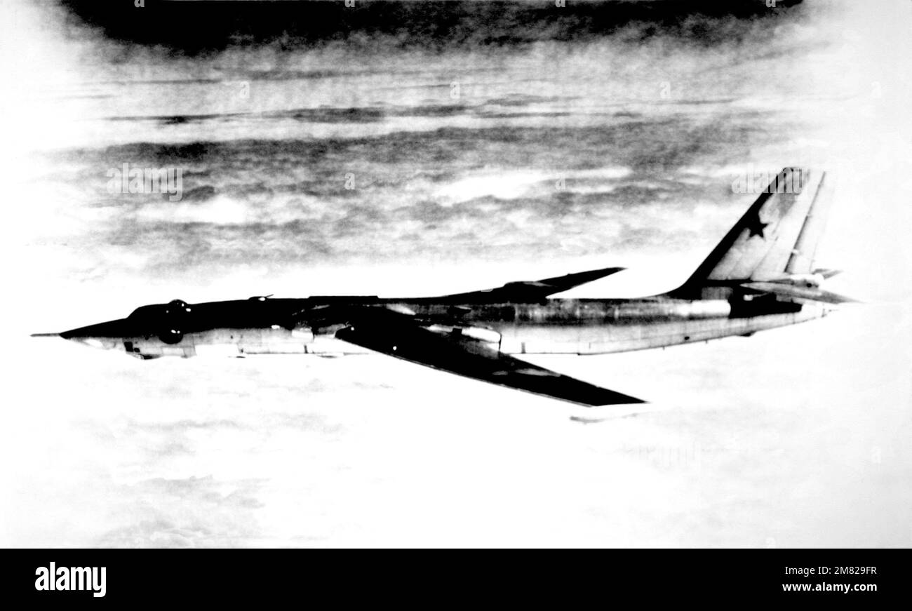 Bison bomber. Courtesy of Soviet Military Power, 1984. PHOTO No. 108 ...