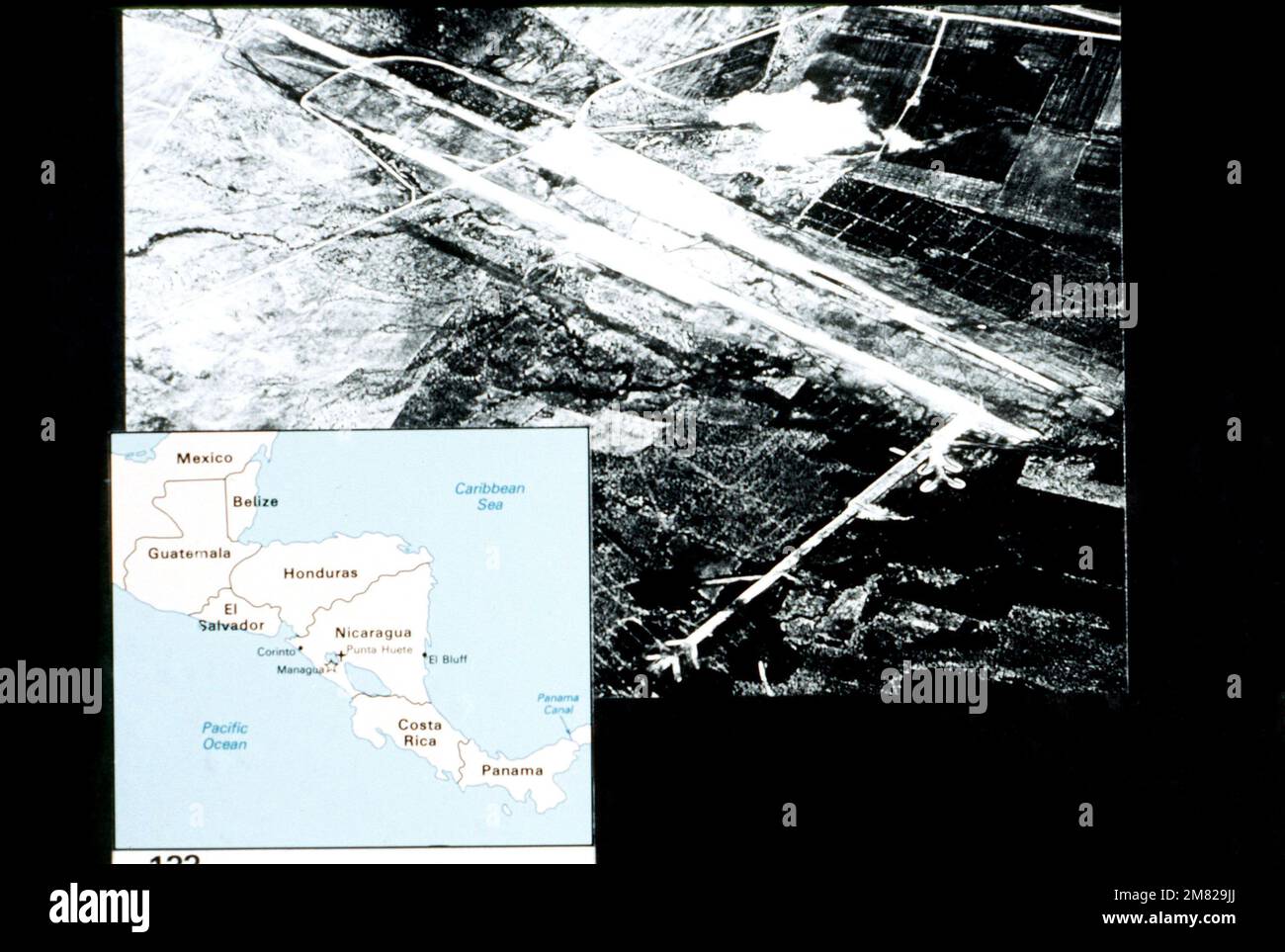 Punta Huete Airfield, Nicaragua. Courtesy of Soviet Military Power ...