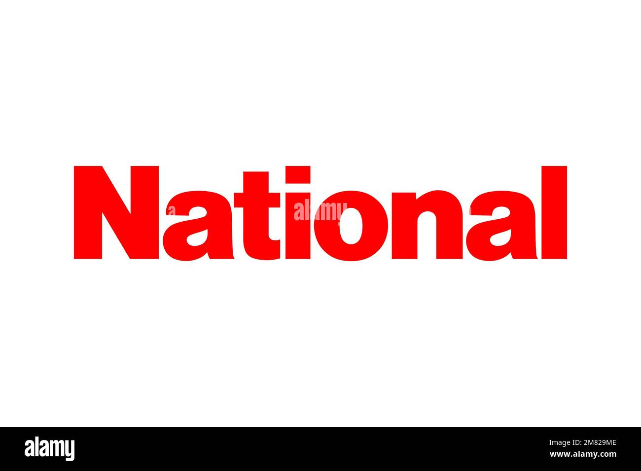 National brand, Logo, White background Stock Photo - Alamy