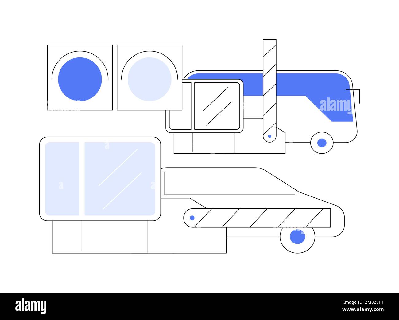 Toll road abstract concept vector illustration Stock Vector Image & Art ...