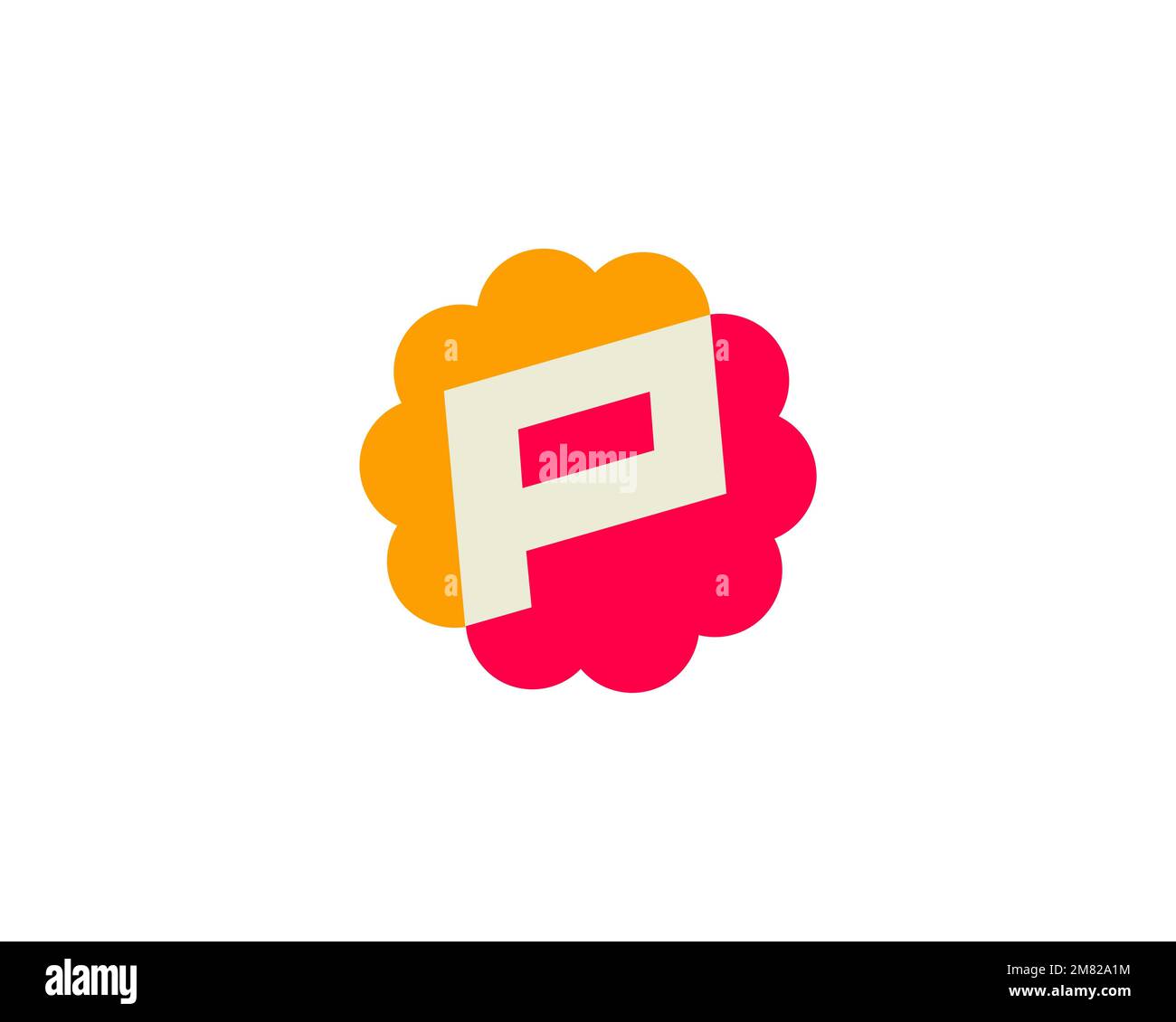 Panic Inc. rotated logo, white background Stock Photo - Alamy