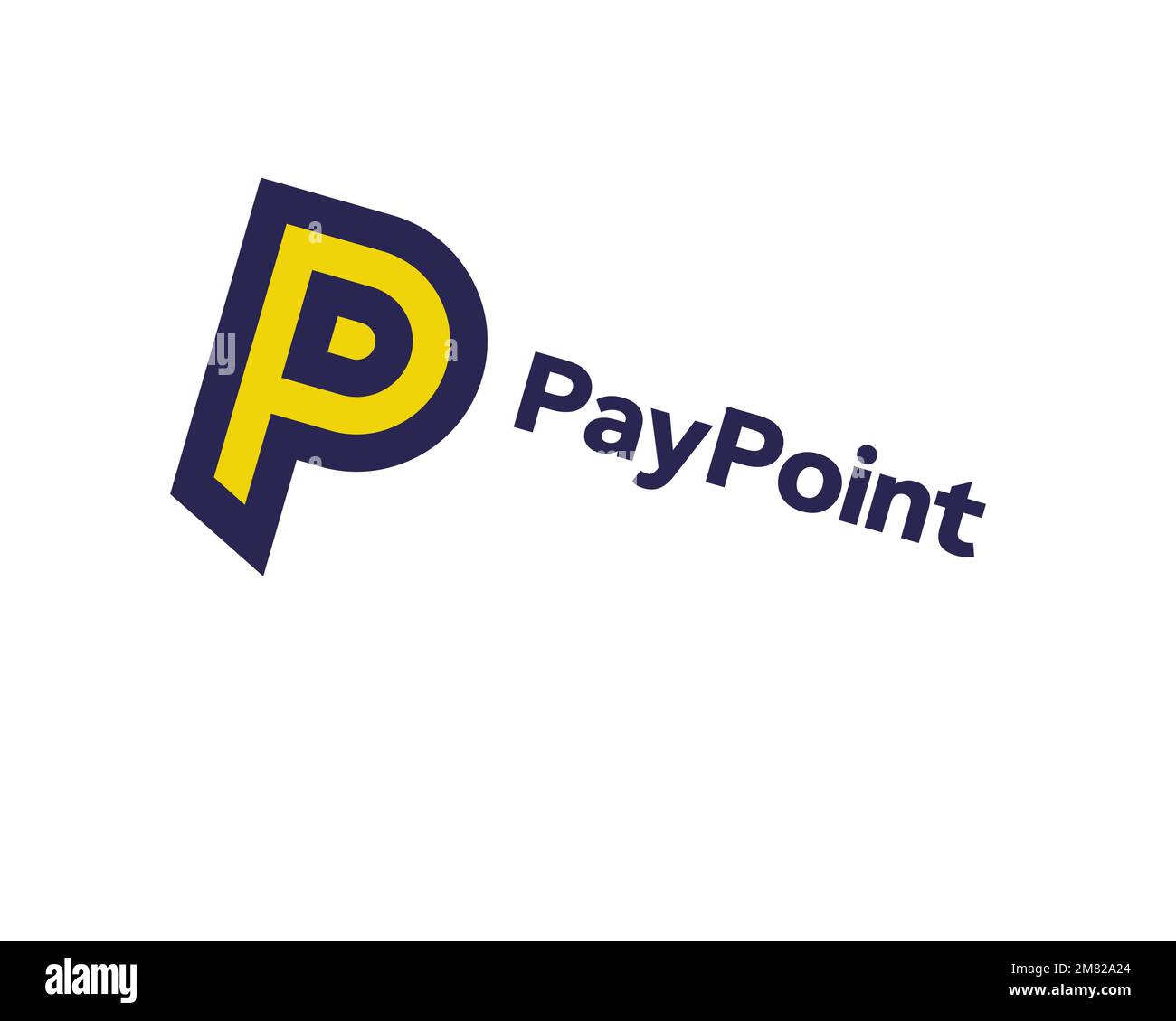 PayPoint, rotated logo, white background B Stock Photo - Alamy