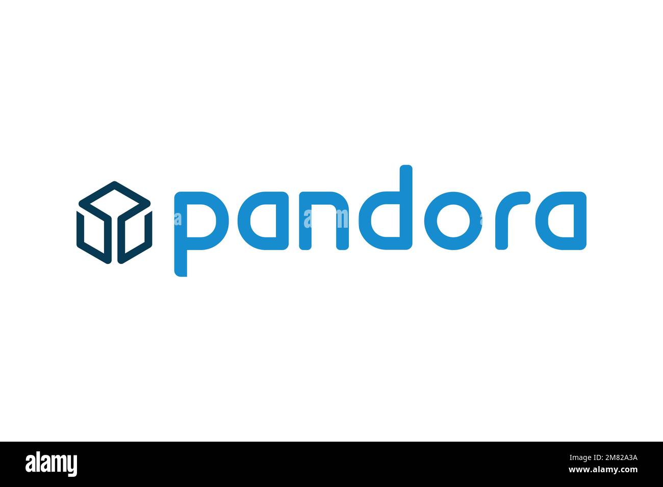 Pandora console, Logo, White background Stock Photo - Alamy