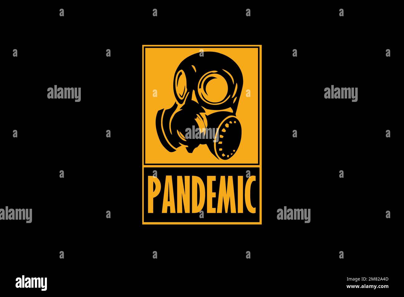 Pandemic Studios, Logo, Black background Stock Photo - Alamy