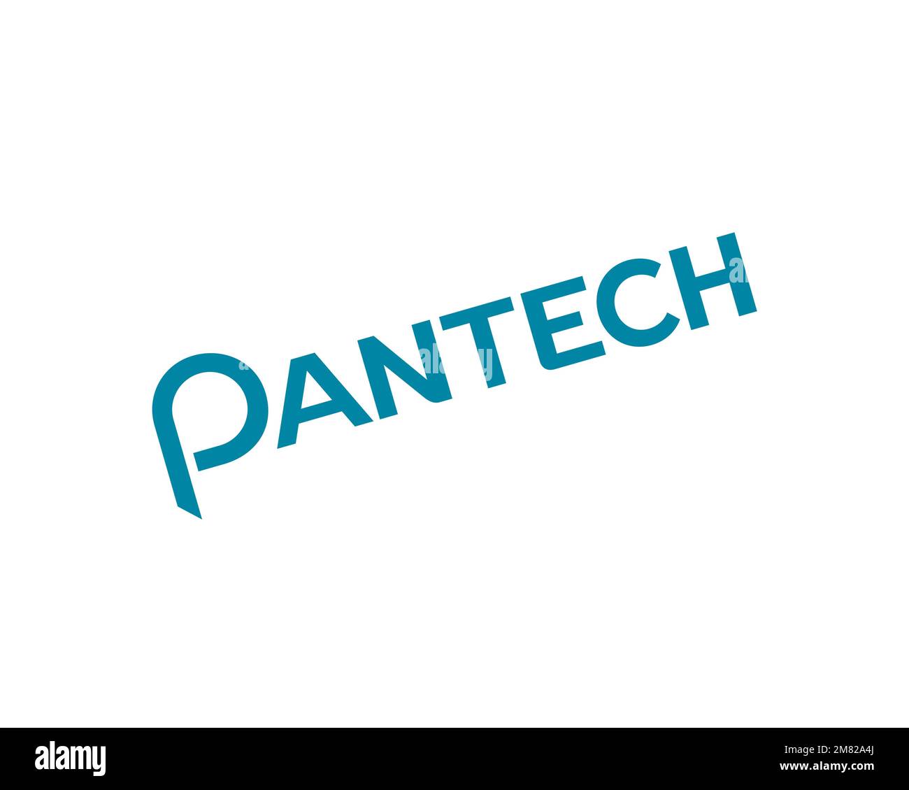 Pantech, rotated logo, white background Stock Photo - Alamy