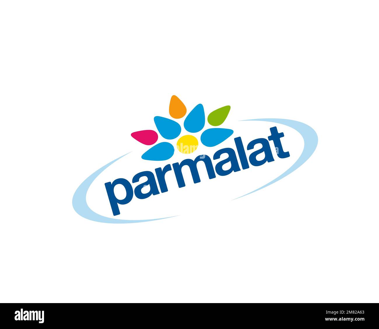 Parmalat, rotated logo, white background Stock Photo - Alamy