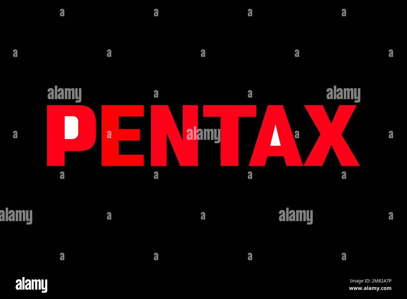 Pentax, Logo, Black background Stock Photo - Alamy