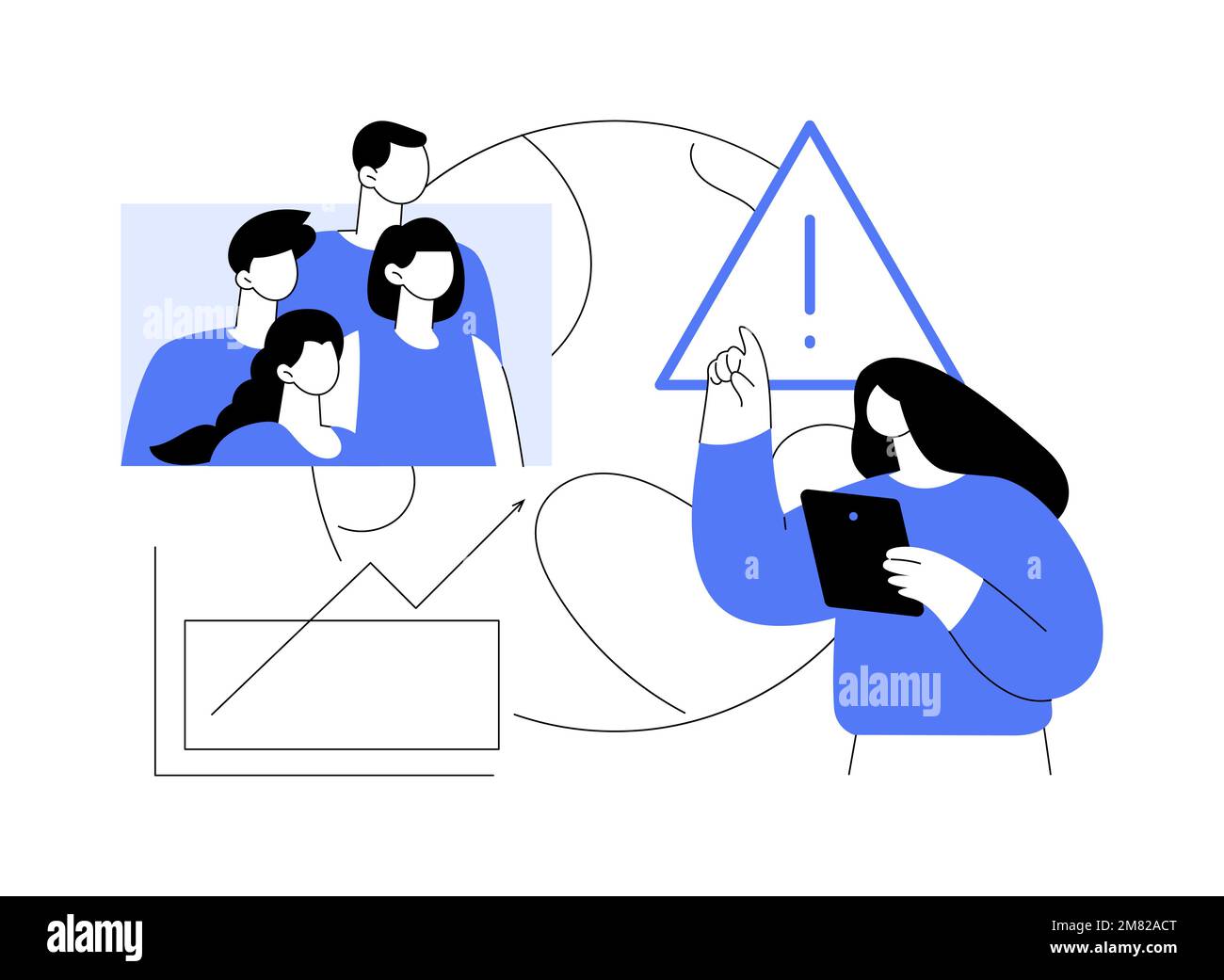 Population growth abstract concept vector illustration Stock Vector ... Population growth abstract concept vector illustration Stock Vector ...