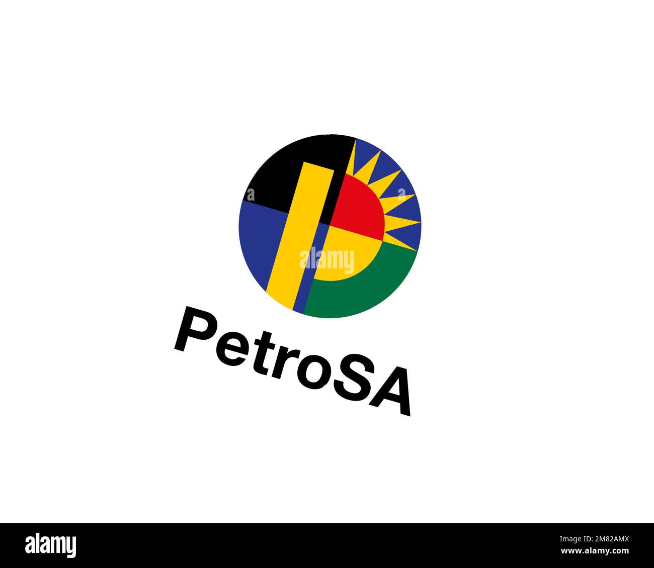 PetroSA, rotated logo, white background B Stock Photo - Alamy