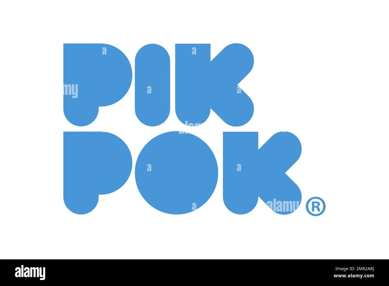 PikPok, Logo, White background Stock Photo - Alamy