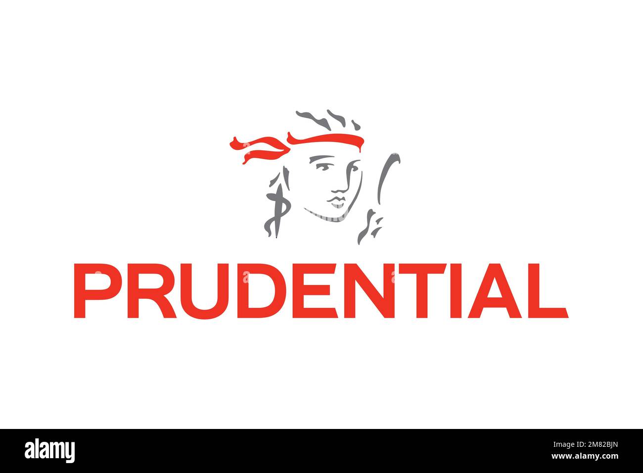 Prudential plc, Logo, White background Stock Photo - Alamy