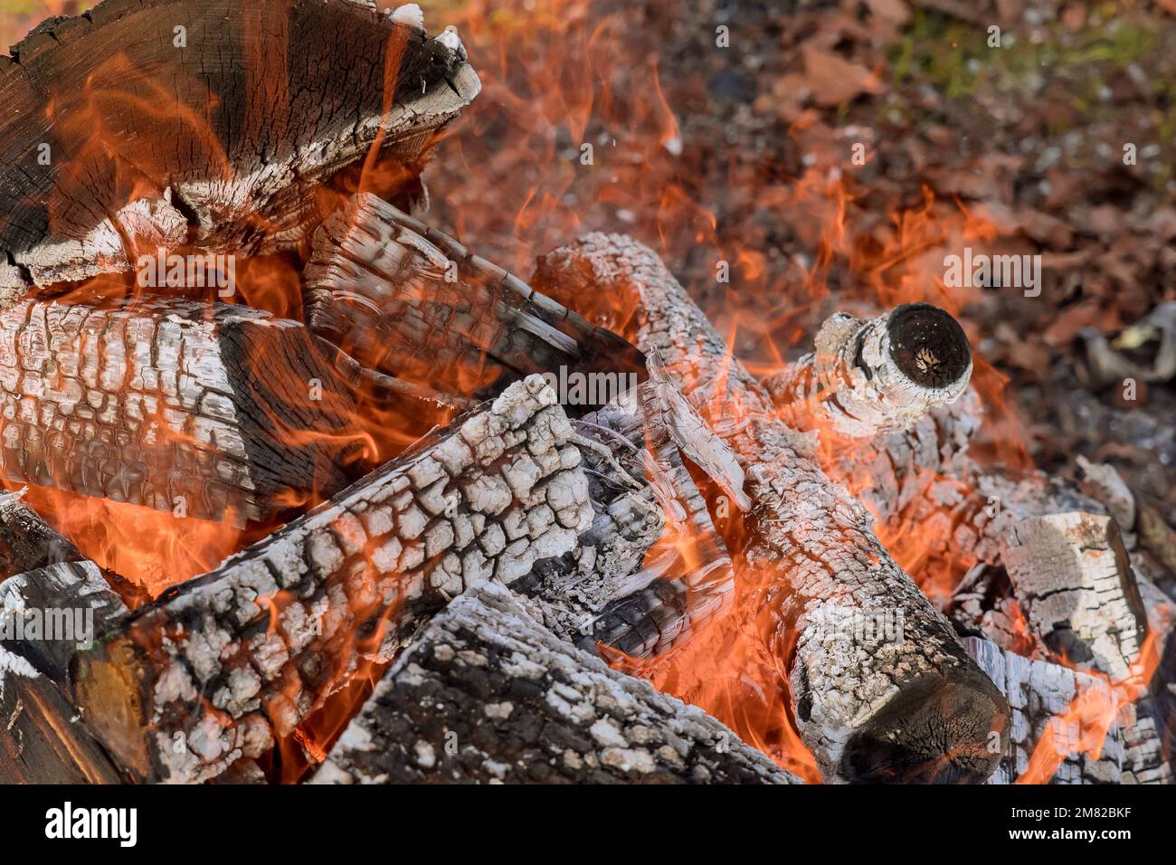 Burning bonfire in slow motion hi-res stock photography and images - Alamy