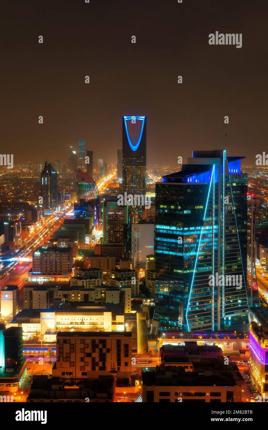 Riyadh Skyline Saudi Arabia taken in May 2022 Stock Photo - Alamy