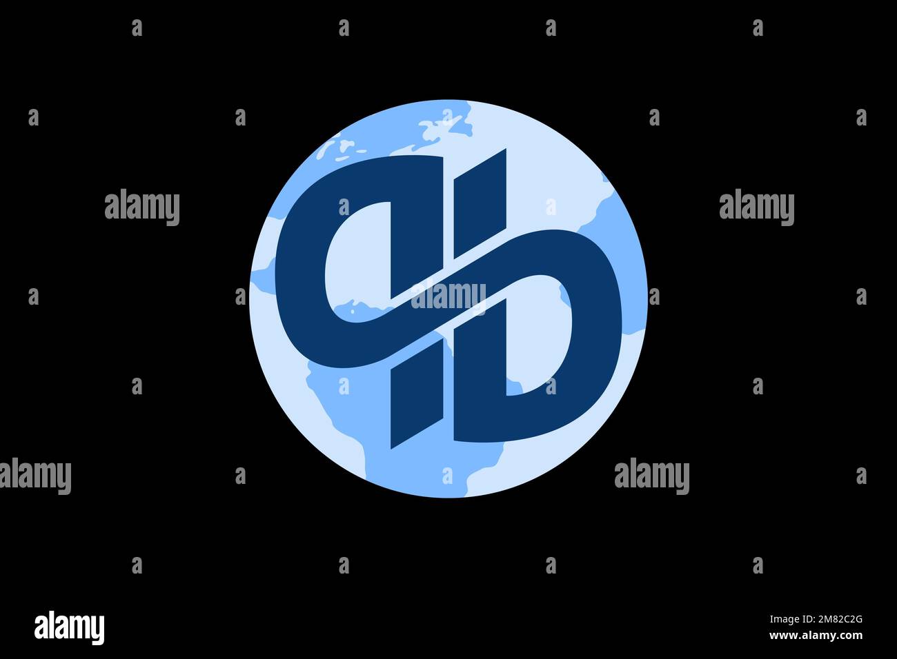 Qutebrowser, Logo, Black background Stock Photo - Alamy