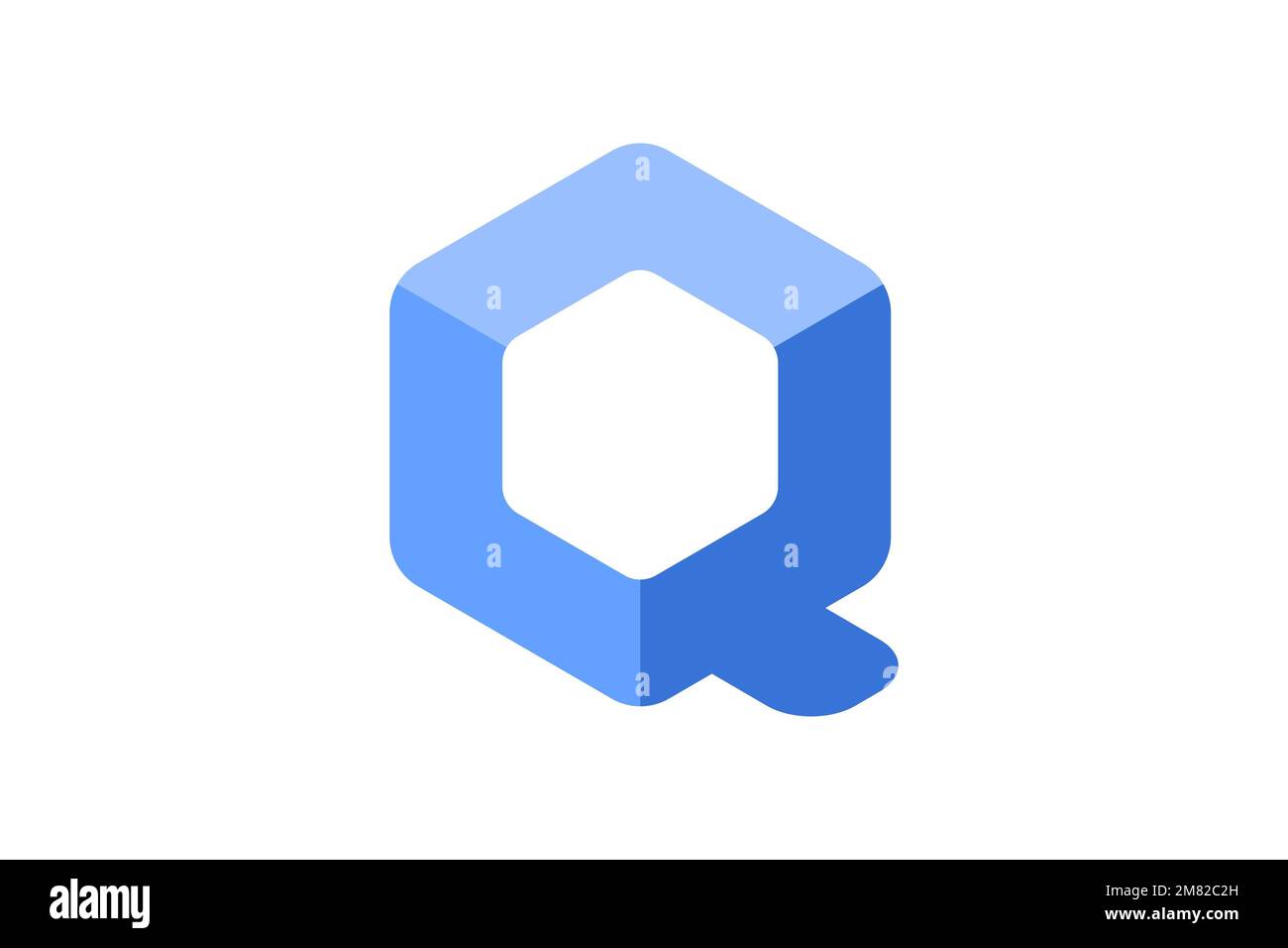 Qubes OS, Logo, White background Stock Photo - Alamy
