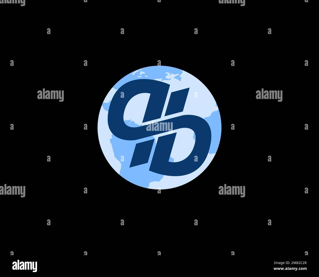 Qutebrowser, rotated logo, black background B Stock Photo - Alamy