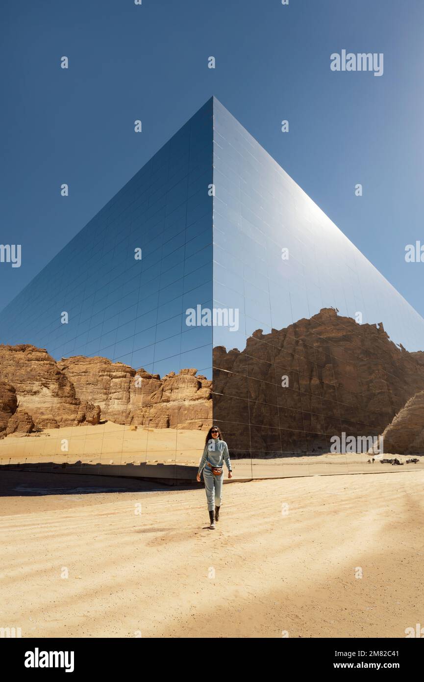 Maraya Concert Hall in Al Ula, Saudi Arabia taken in January 2022 Stock ...