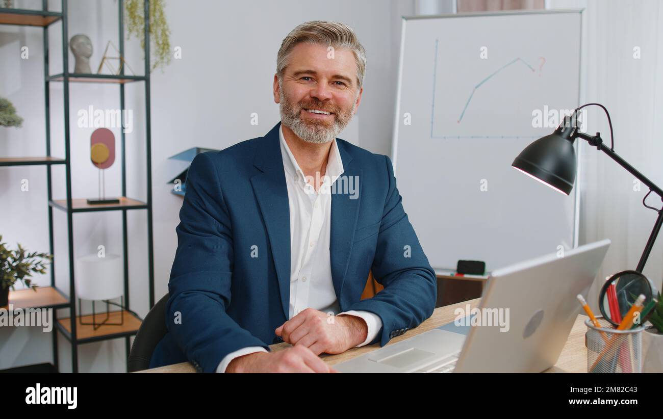 Man opens notebook typing on hi-res stock photography and images - Alamy