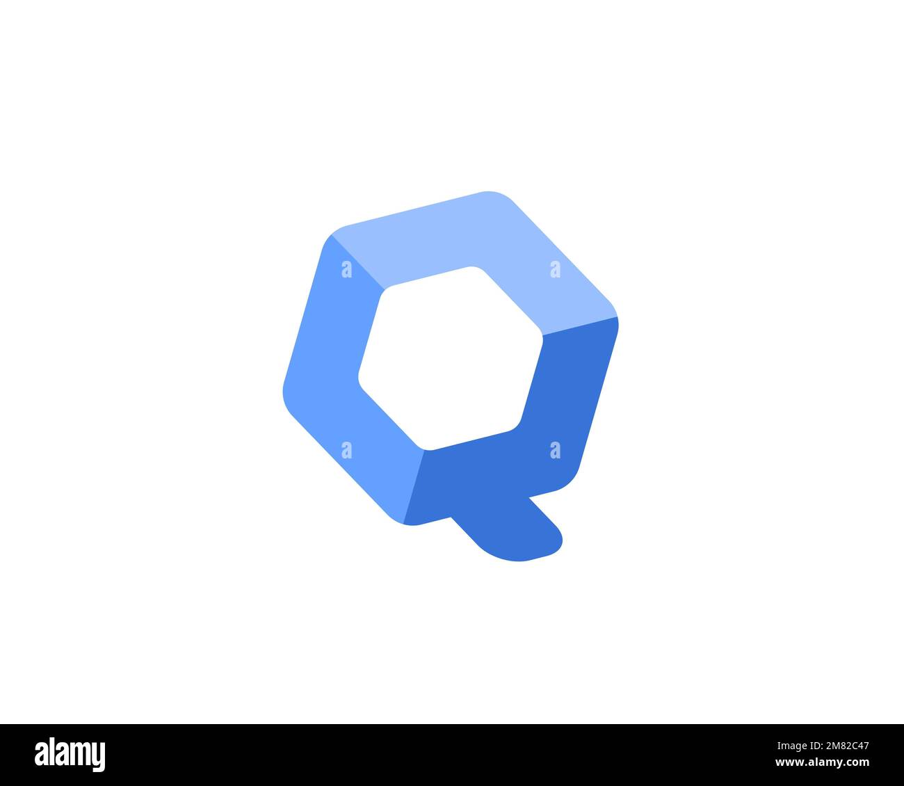 Qubes OS, rotated logo, white background B Stock Photo - Alamy