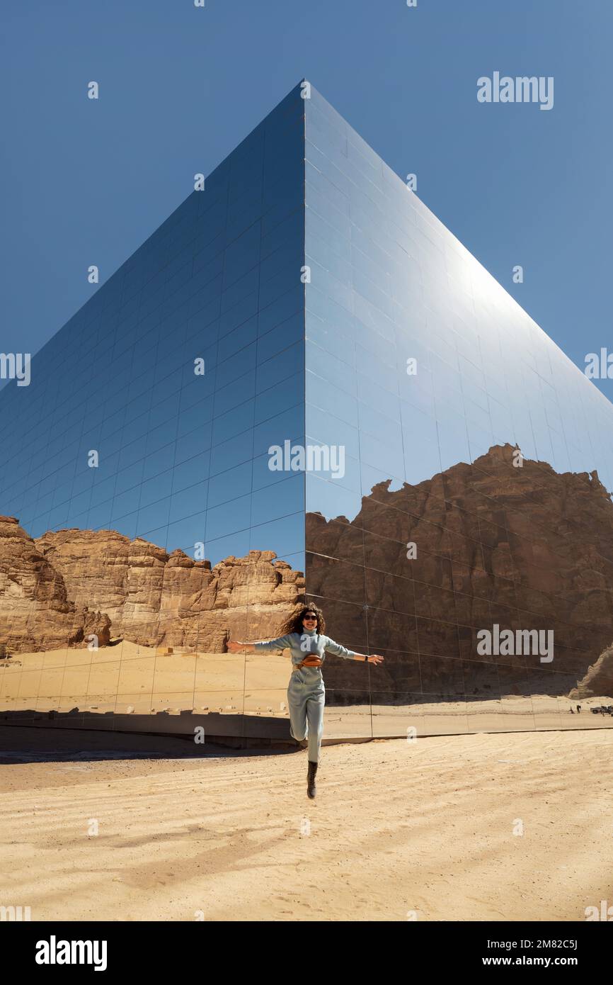 Maraya Concert Hall in Al Ula, Saudi Arabia taken in January 2022 Stock ...