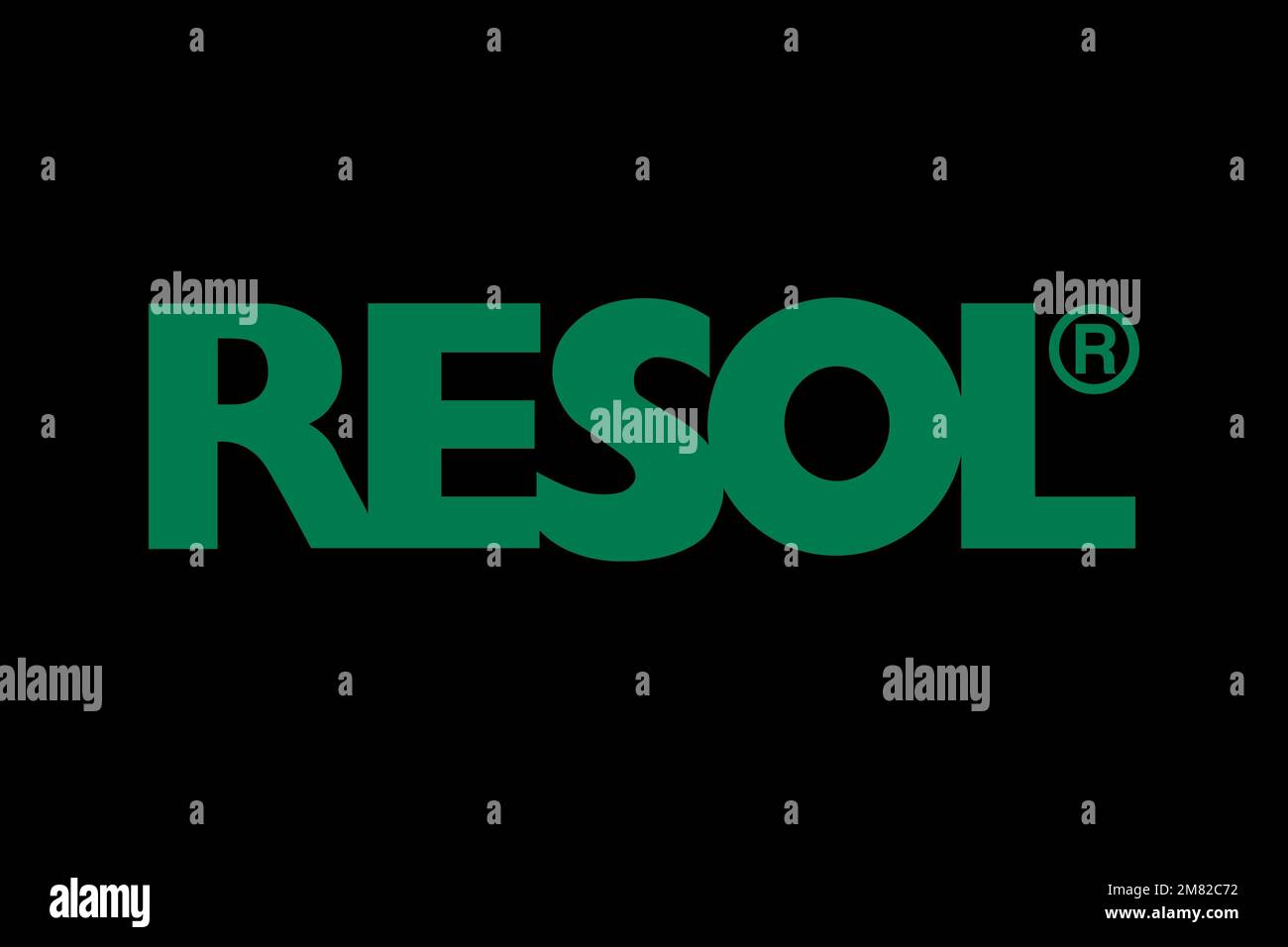 RESOL, Logo, Black background Stock Photo - Alamy