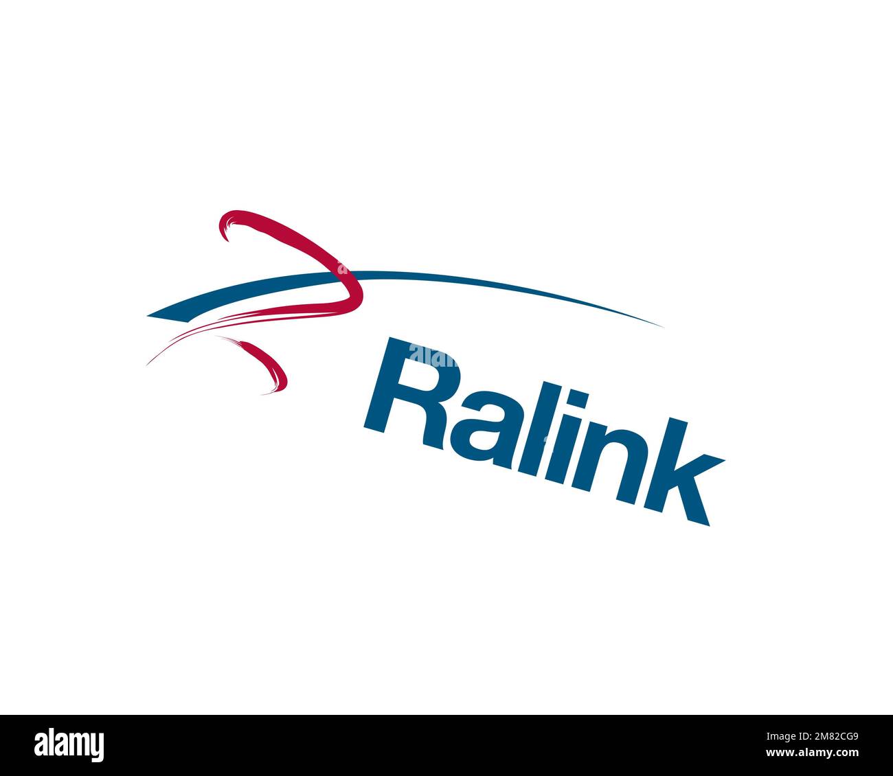 Ralink, rotated logo, white background B Stock Photo - Alamy