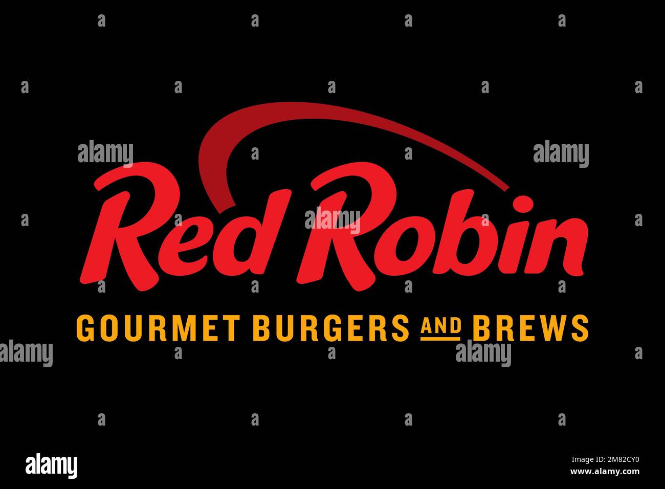 Red robin logo hi-res stock photography and images - Alamy