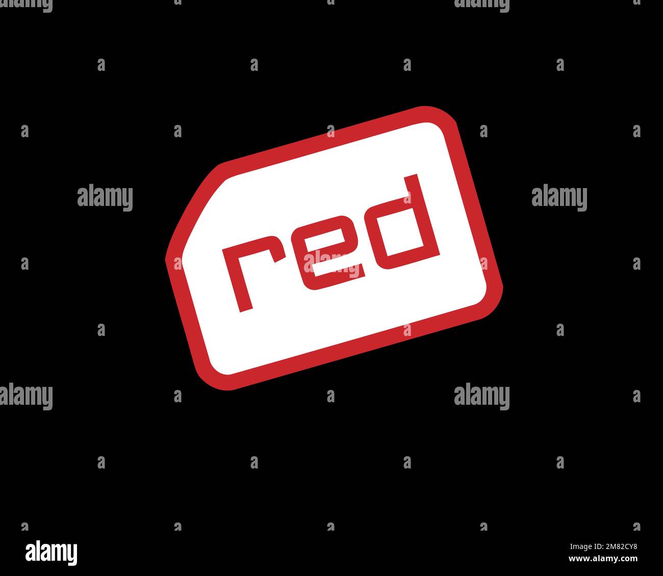 Red and black logo hi-res stock photography and images - Alamy