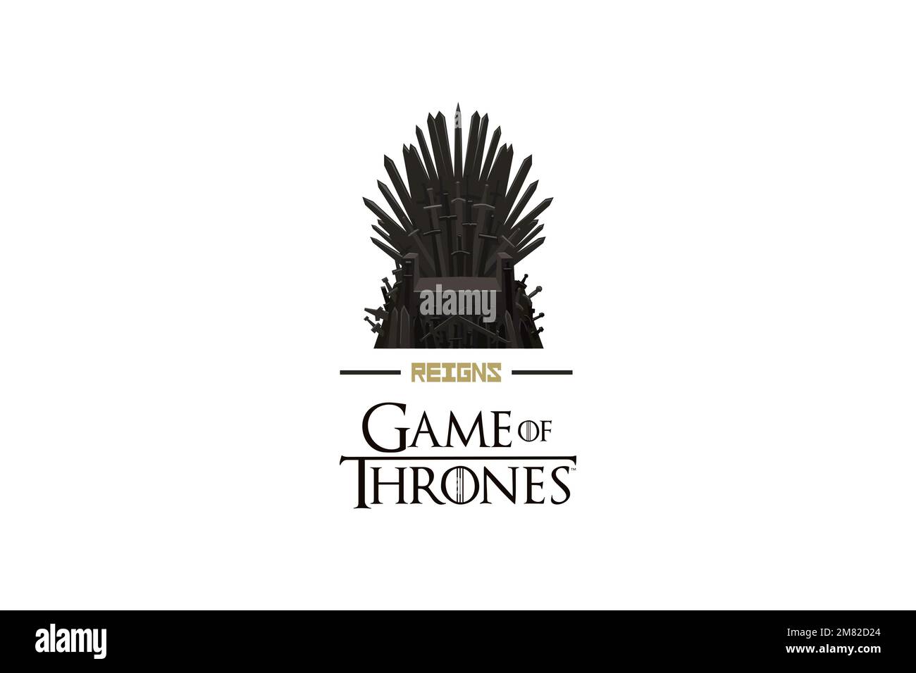 Game of thrones logo Cut Out Stock Images & Pictures - Alamy