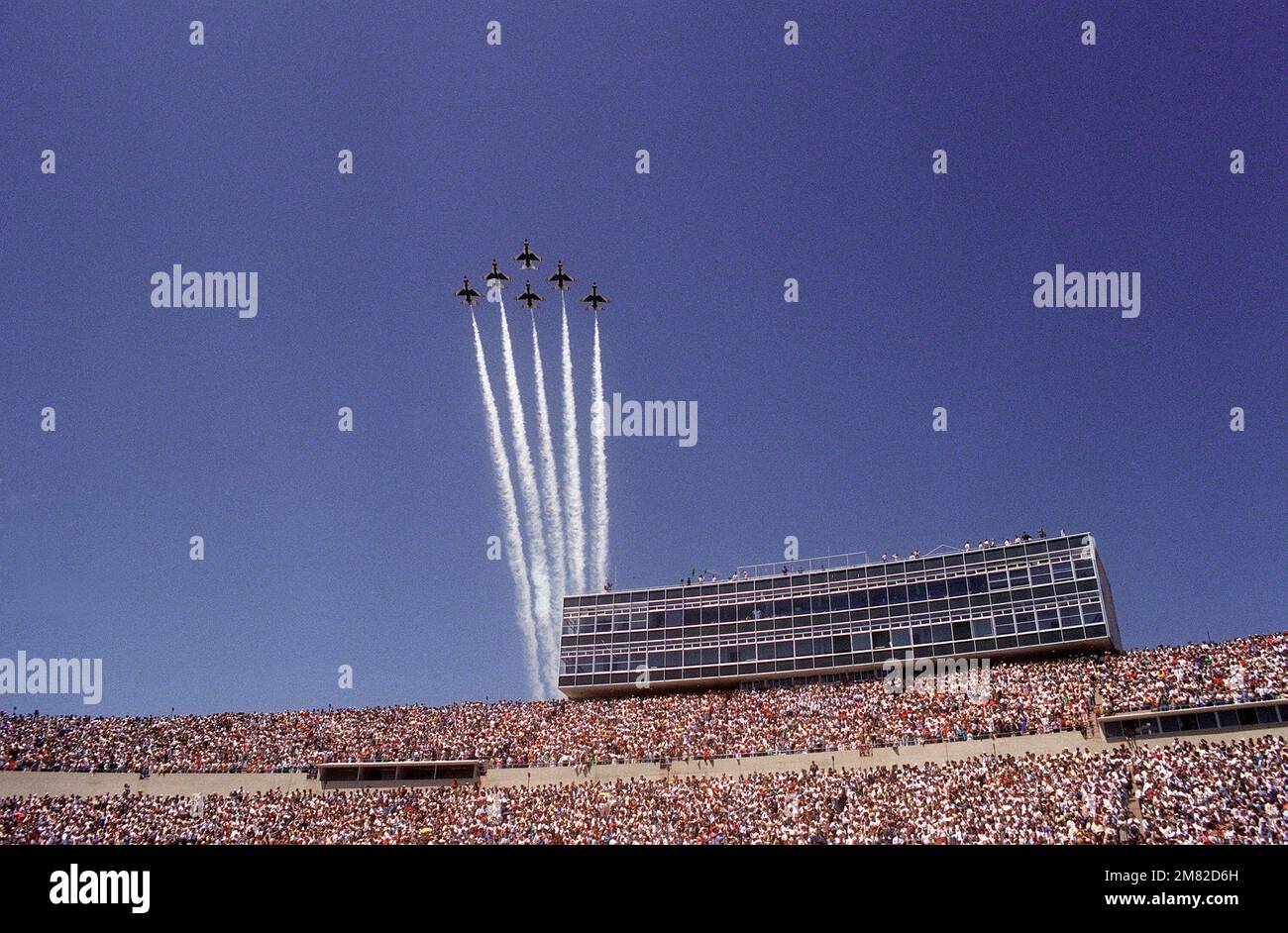 Falcon stadium air force academy aerial hi-res stock photography and ...