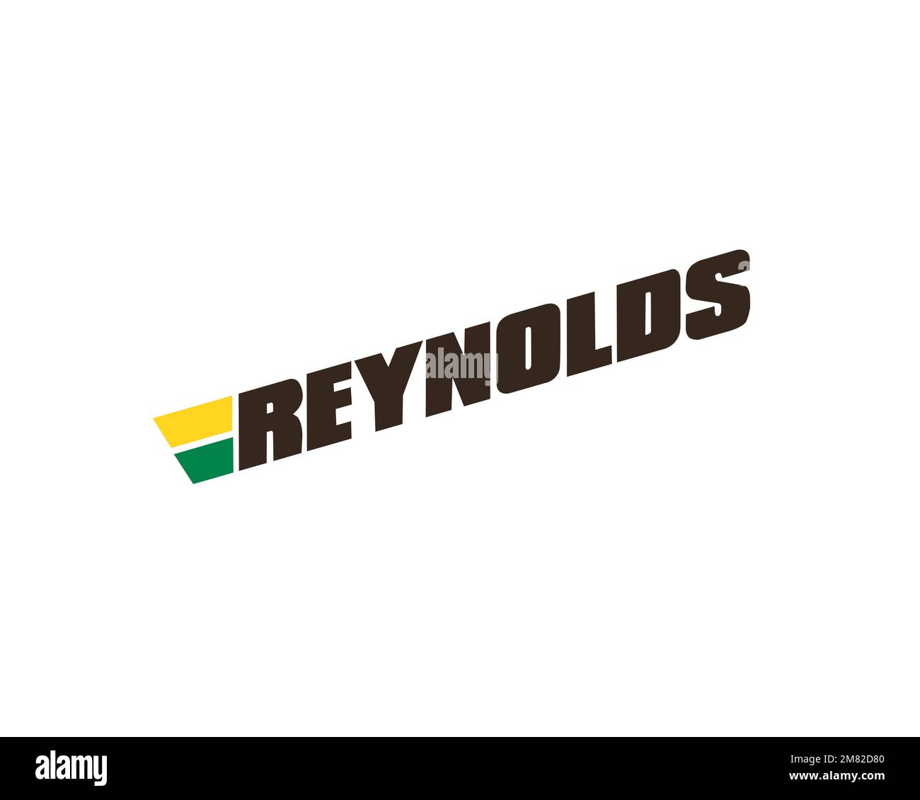 Reynolds Technology, rotated logo, white background Stock Photo - Alamy