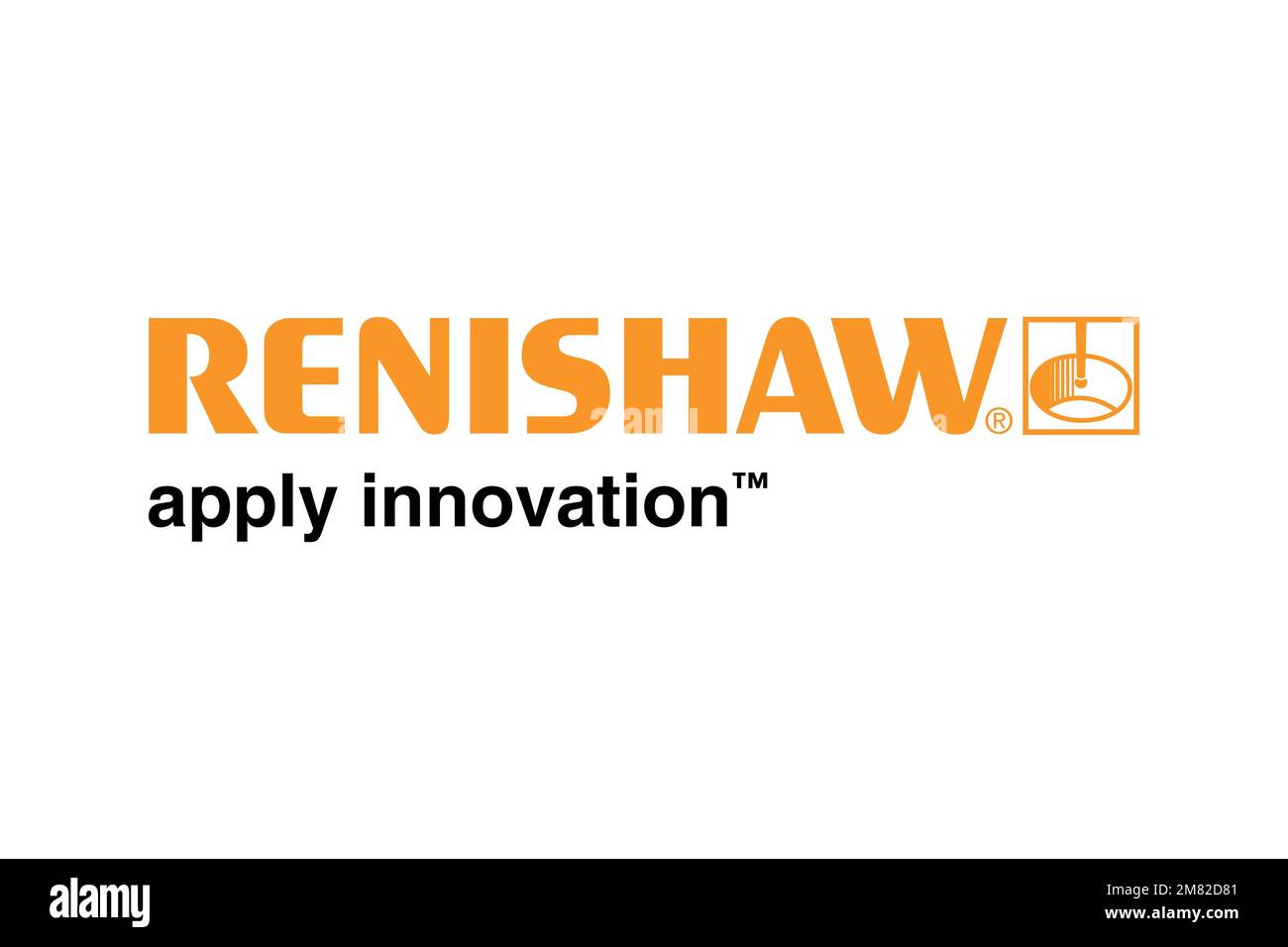 Renishaw plc, Logo, White background Stock Photo - Alamy