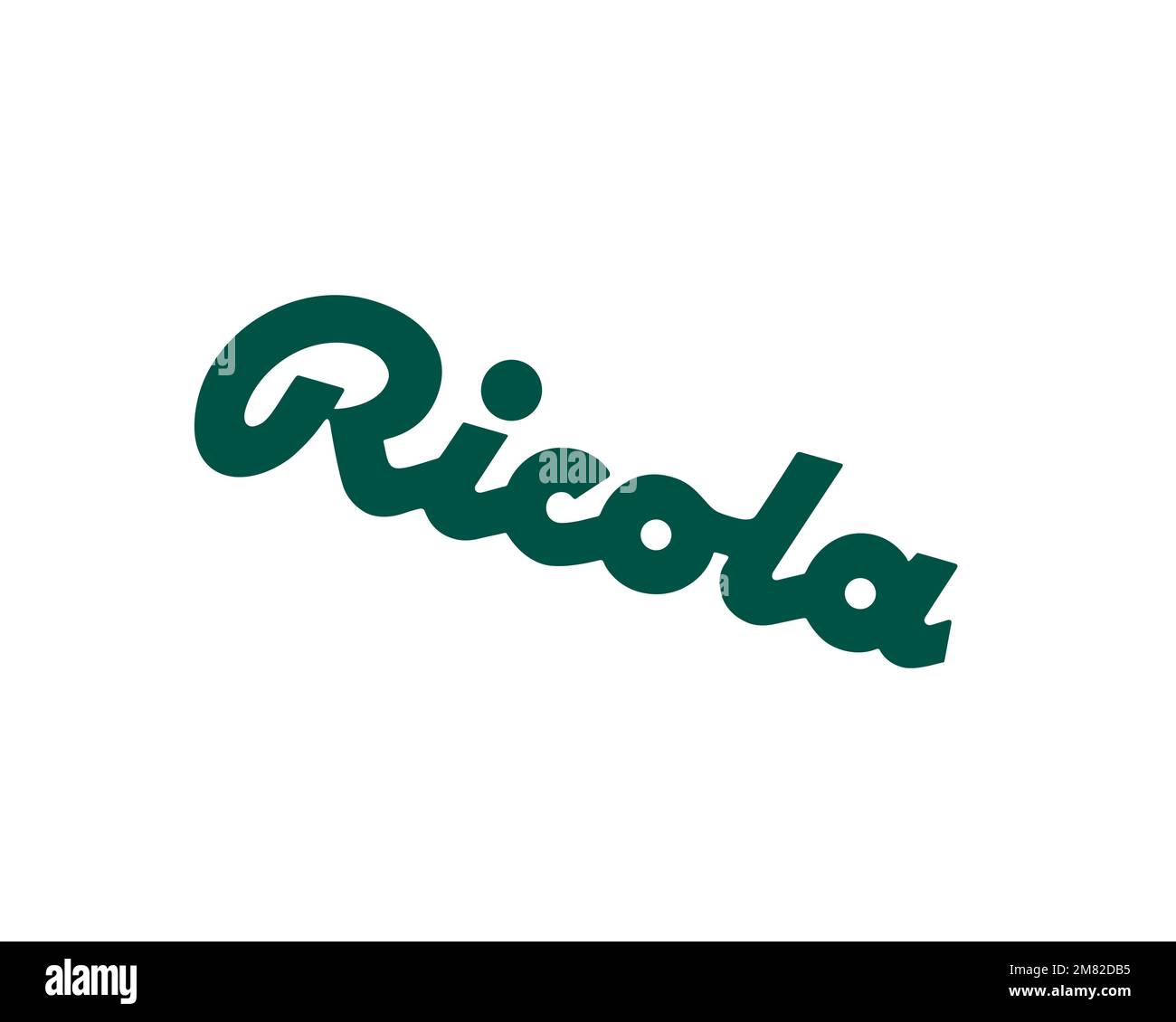 Ricola, rotated logo, white background B Stock Photo - Alamy