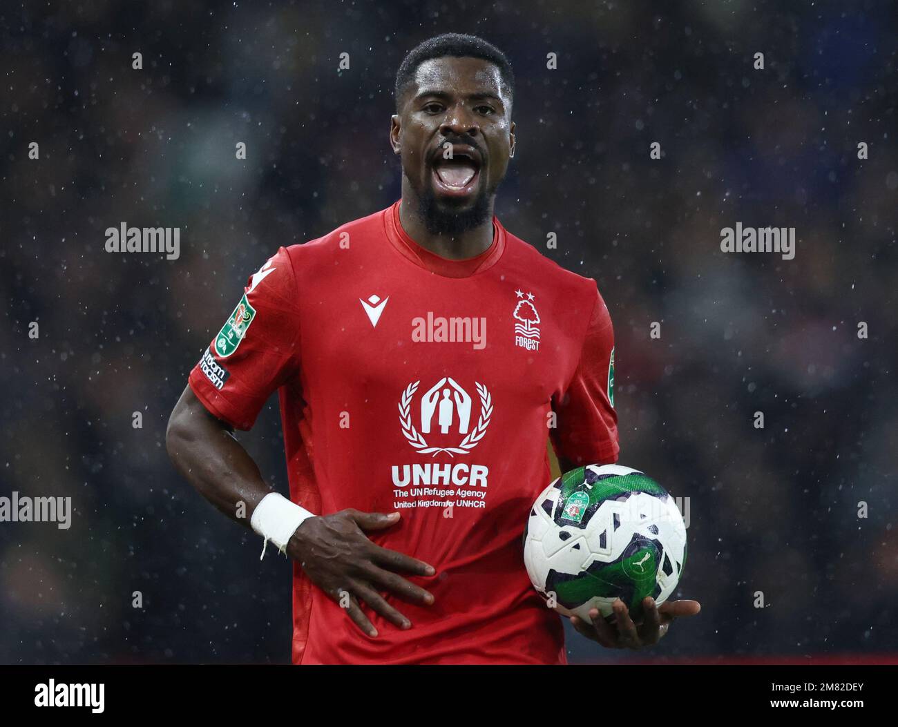 Serge aurier nottingham forest hi-res stock photography and images - Alamy