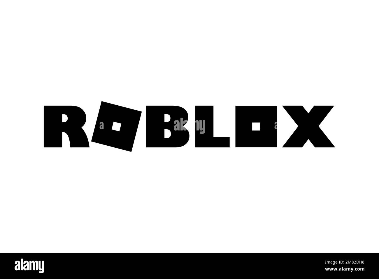 Roblox logo Black and White Stock Photos & Images - Alamy