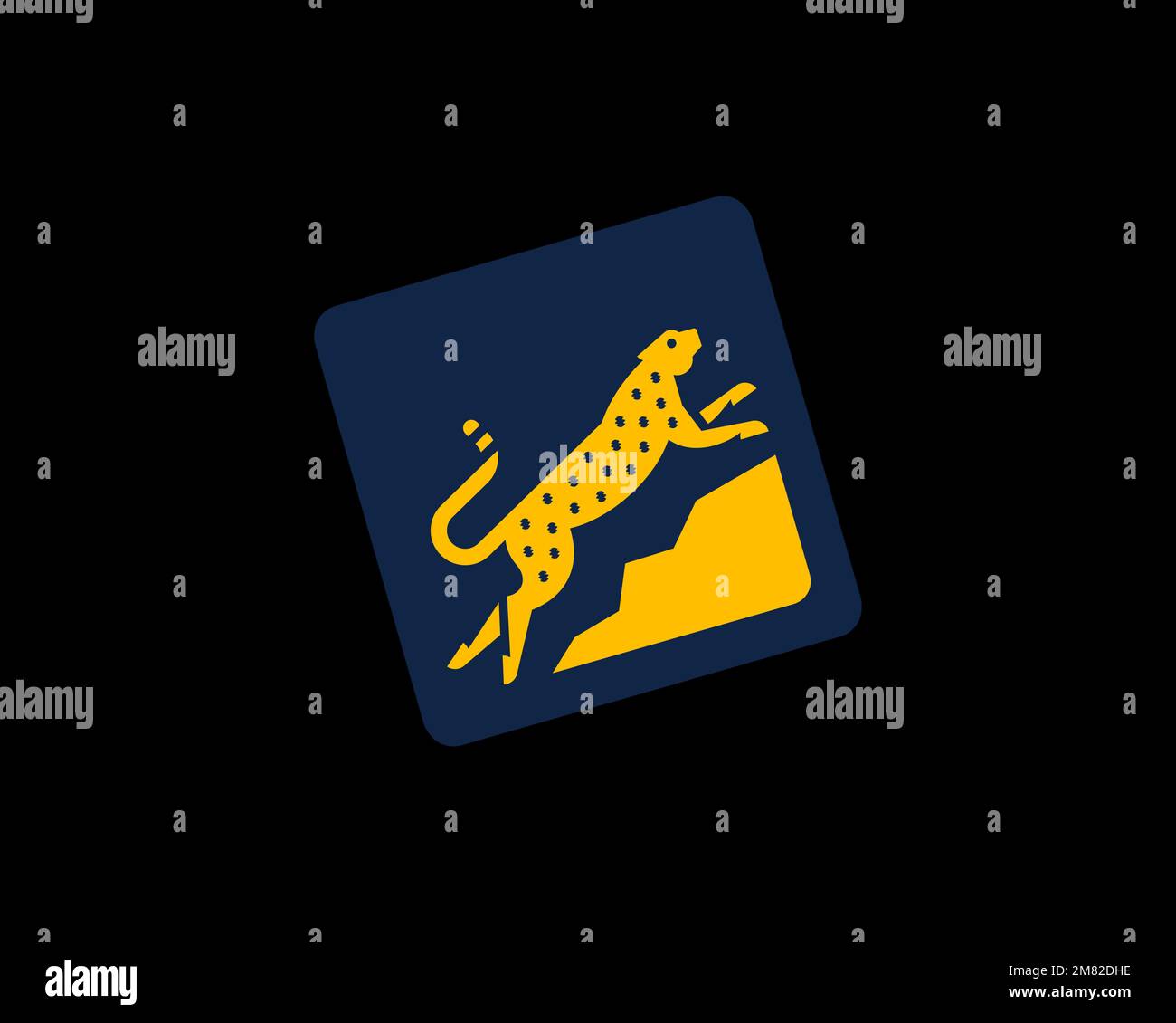 RocksDB, rotated logo, black background Stock Photo - Alamy