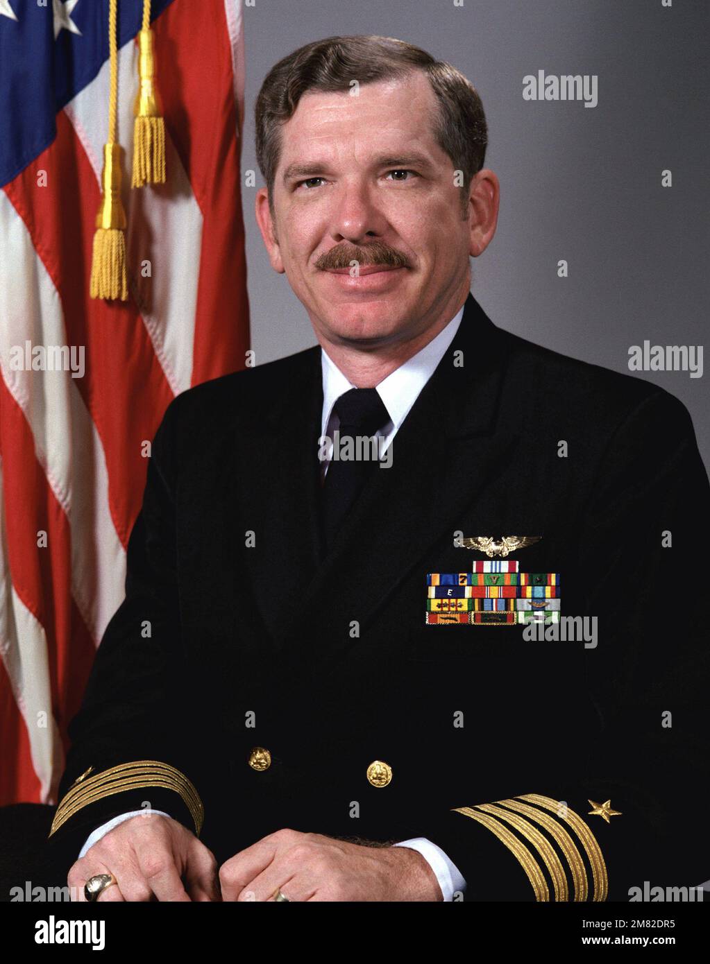 Captain Donald G. Diaz, USN (uncovered). Country: Unknown Stock Photo ...