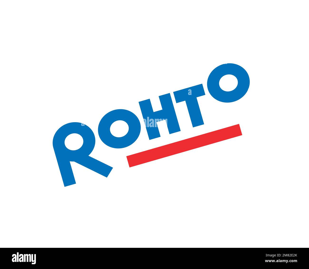 Rohto Pharmaceutical, rotated logo, white background Stock Photo - Alamy