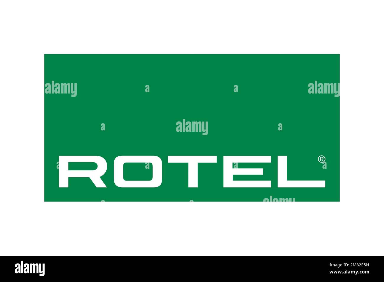 Rotel, Logo, White background Stock Photo - Alamy