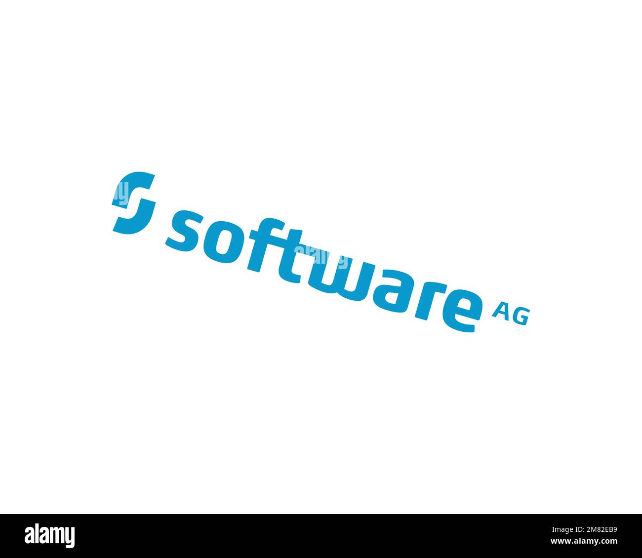 Software AG, rotated logo, white background B Stock Photo - Alamy