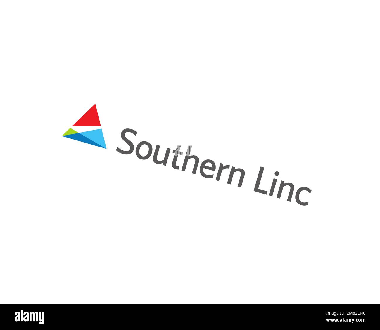 Southern Linc, rotated logo, white background B Stock Photo - Alamy