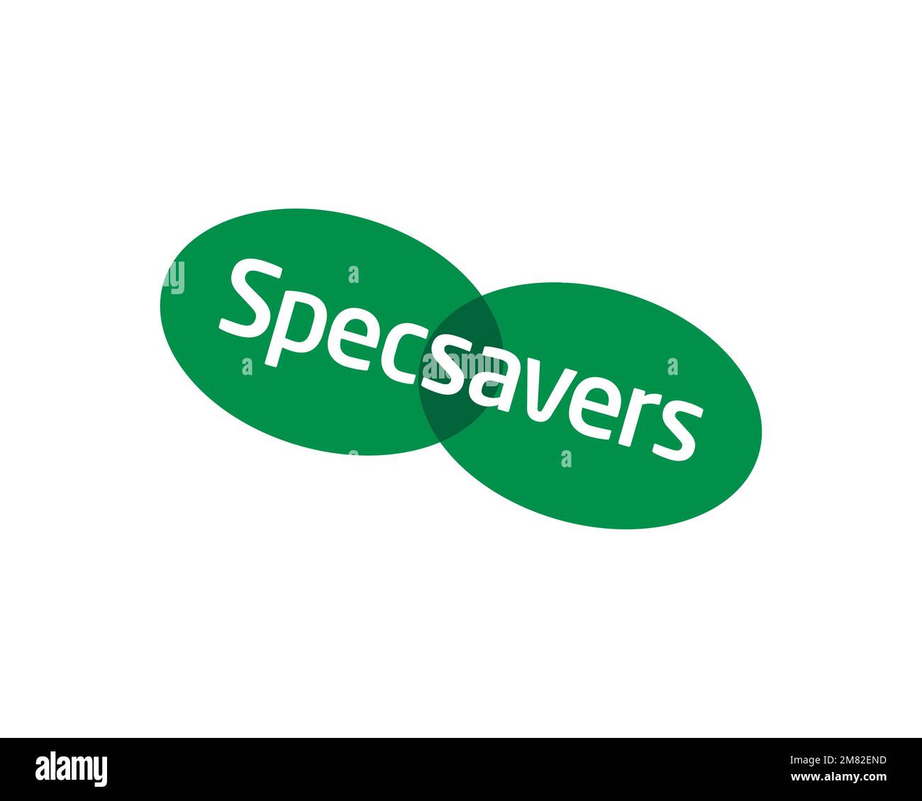 Specsavers, rotated logo, white background B Stock Photo - Alamy