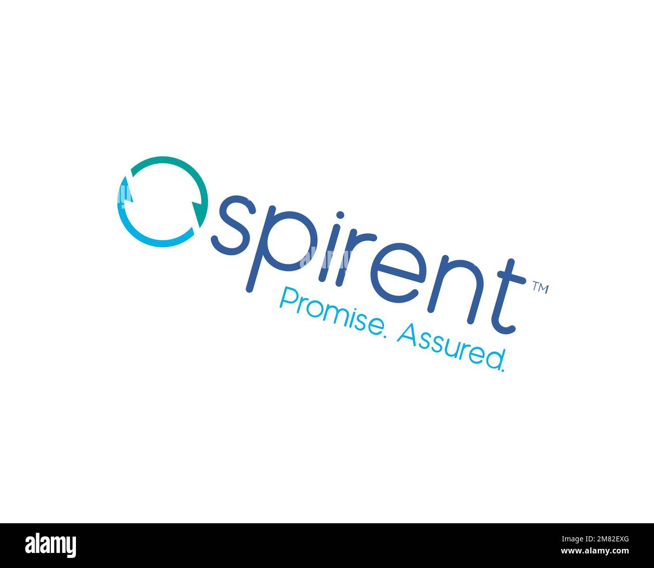 Spirent, rotated logo, white background B Stock Photo - Alamy
