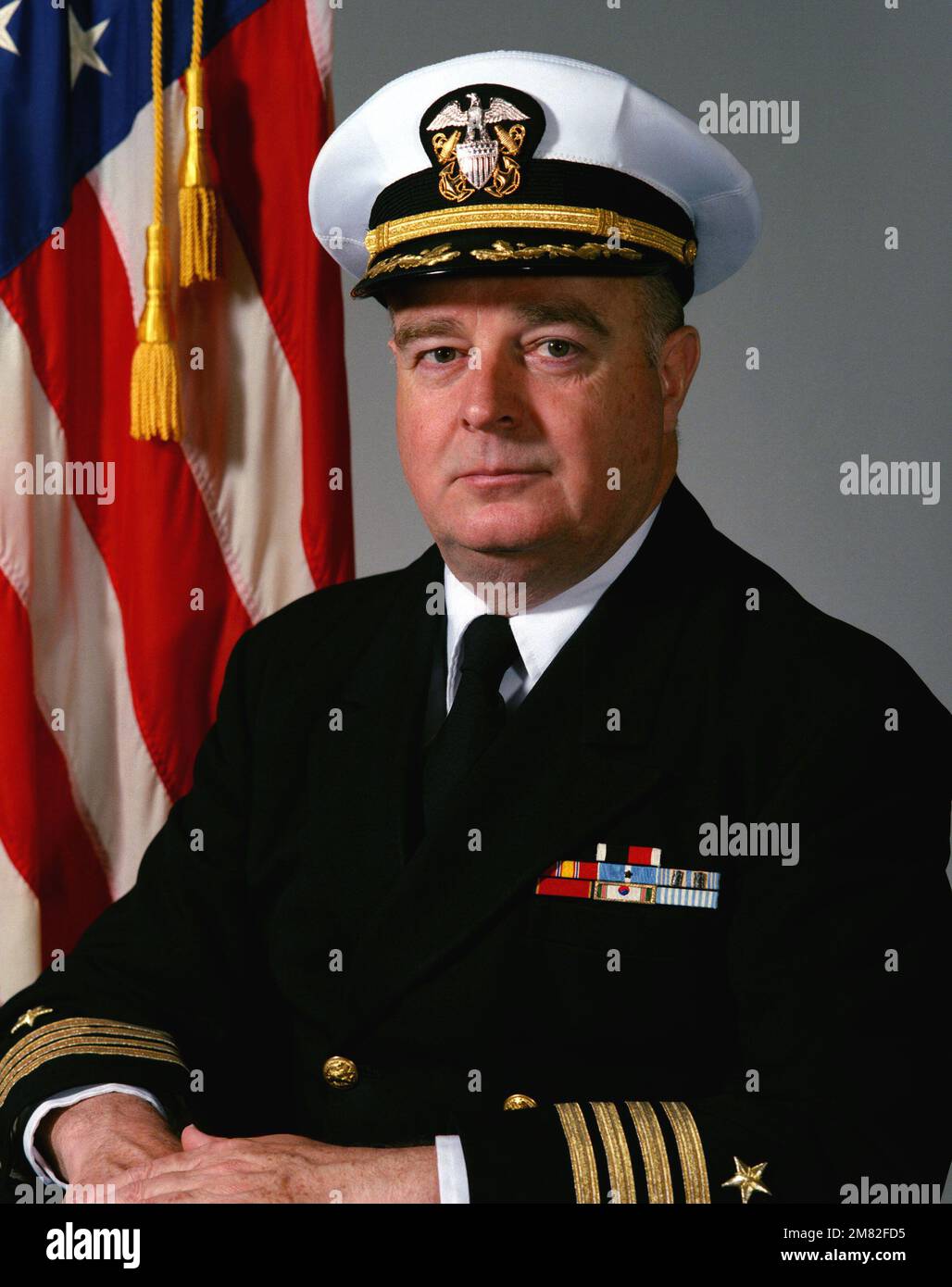 Captain John F. Halloran, USN (covered). Country: Unknown Stock Photo ...